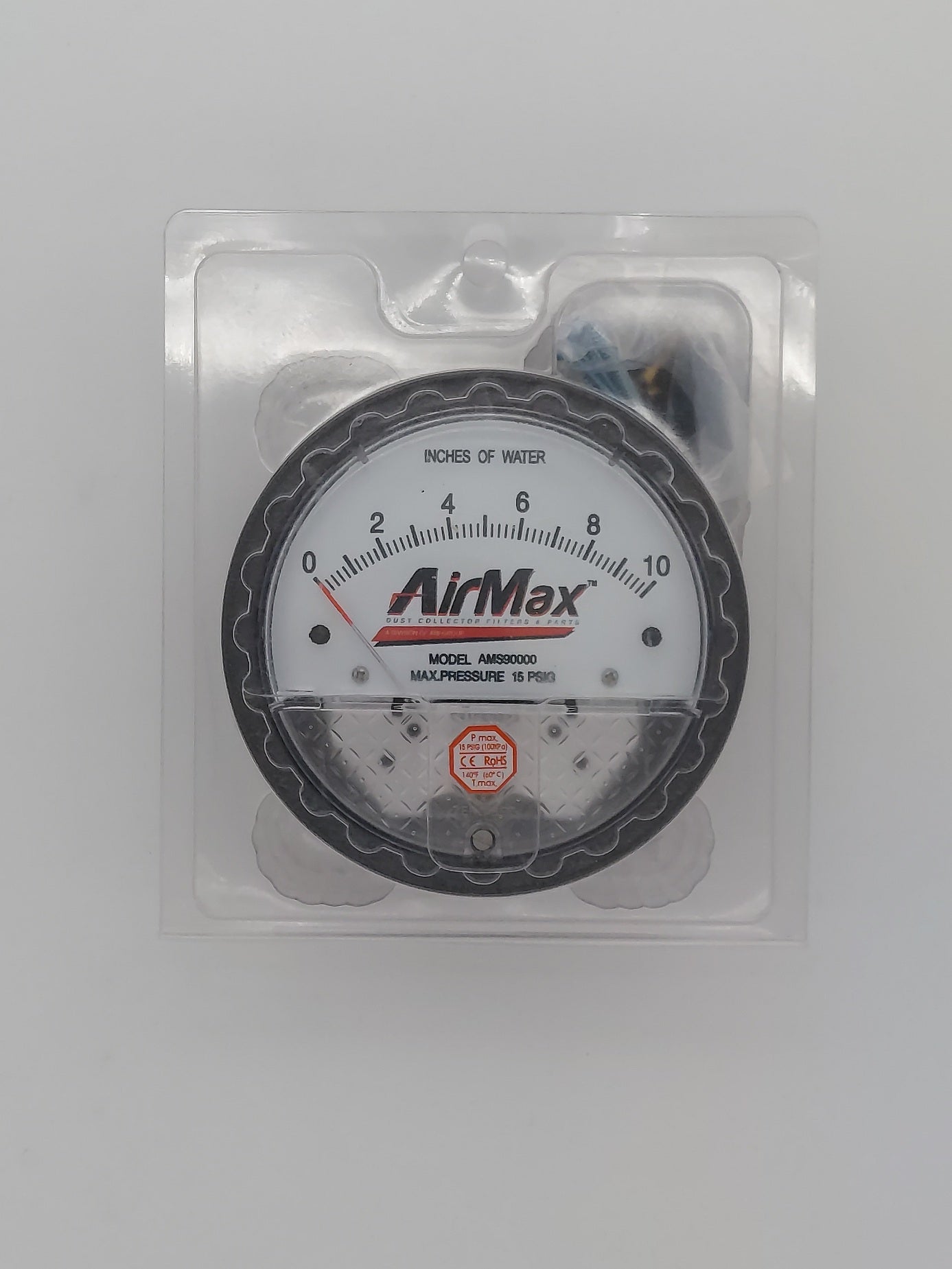 AMP90000 AirMax Magnehelic Gauge
