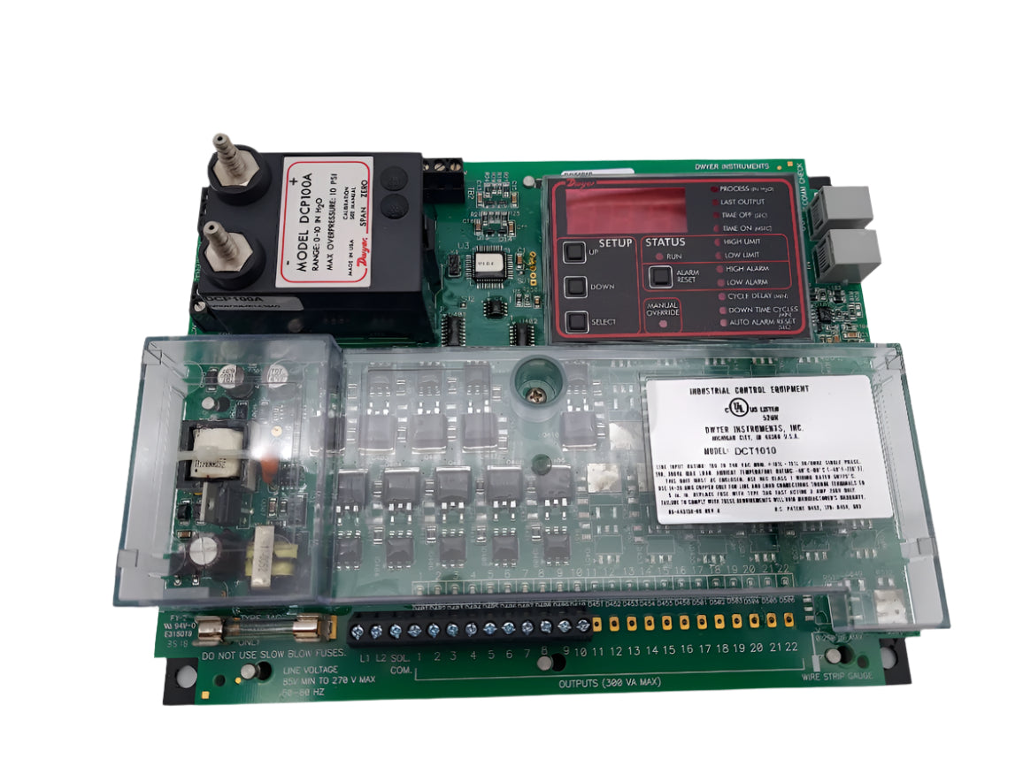AMP20005 Dwyer DCT1022-DCP100A 22 Pin Digital E30 Timer Board w/ Press ...